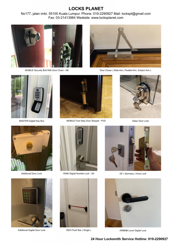 Project Reference – Locks Planet | Call 019-2290927 | 24H Locksmith ...