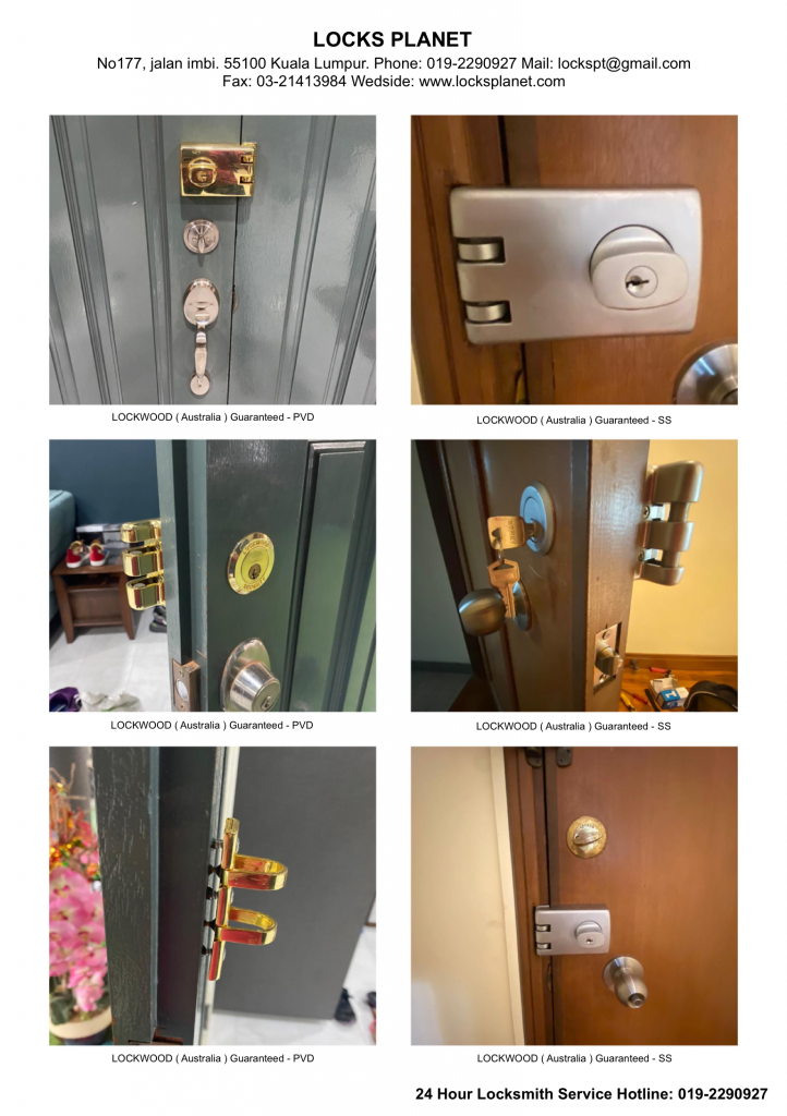 Project Reference – Locks Planet | Call 019-2290927 | 24H Locksmith ...
