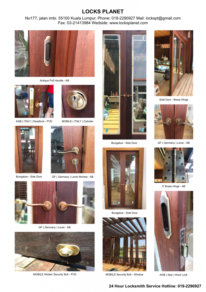 Project Reference – Locks Planet | Call 019-2290927 | 24H Locksmith ...